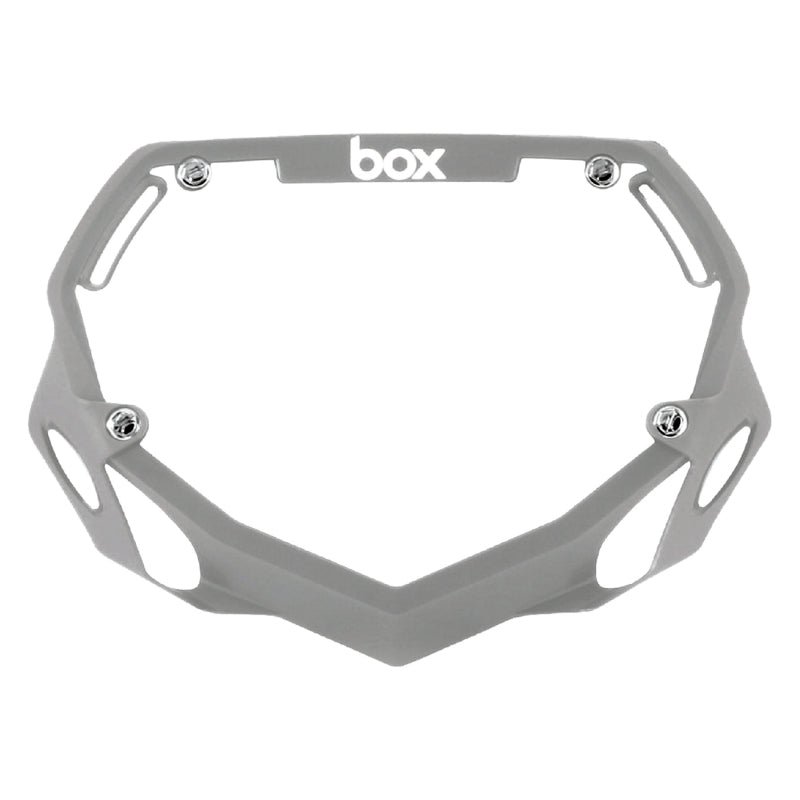 Box components Box Two Number Plate Gun Metal Small 73g 6.5` x 9` – Pro Bike Supply
