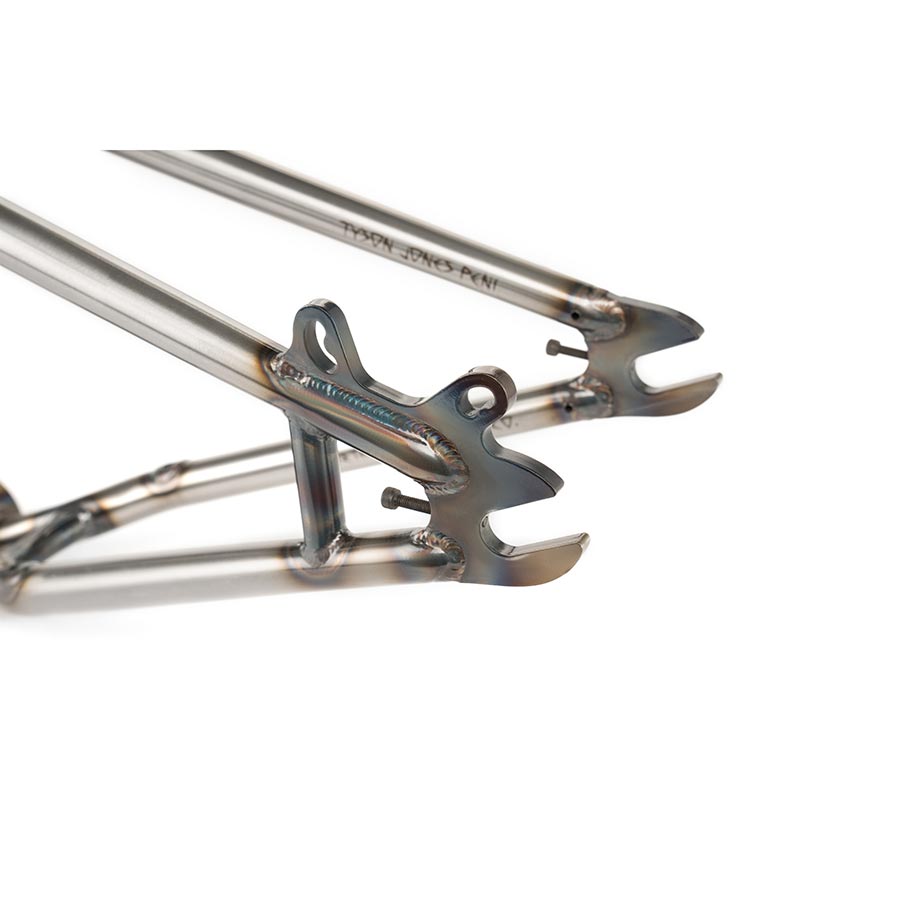 We The People Chaos Machine BMX Frame Glossy Raw 21 – Pro Bike Supply