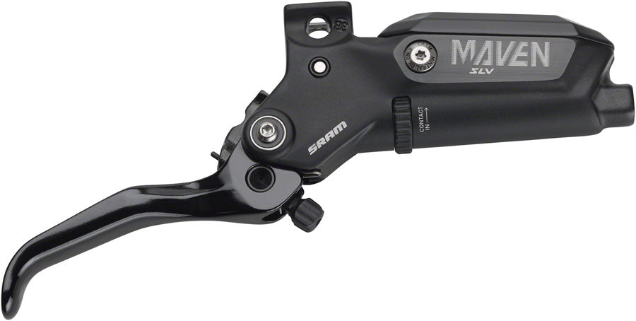 SRAM Maven Silver Disc Brake Lever Assembly - Aluminum Lever Blade Bla - Pro Bike Supply
